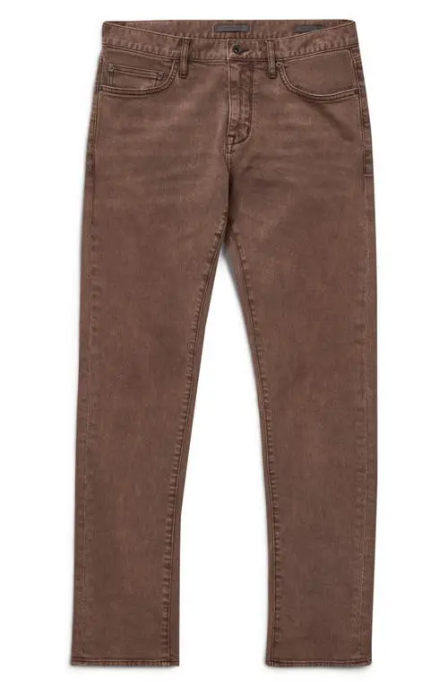 John Varvatos Slim Fit Five-pocket Jeans - Hazelnut