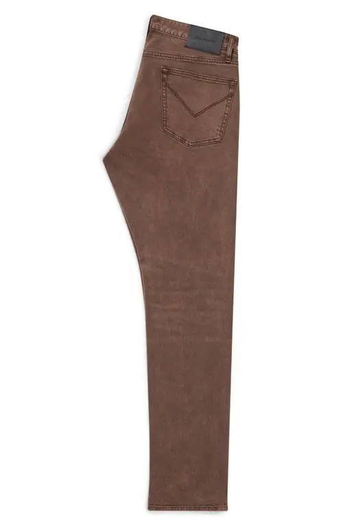 John Varvatos Slim Fit Five-pocket Jeans - Hazelnut