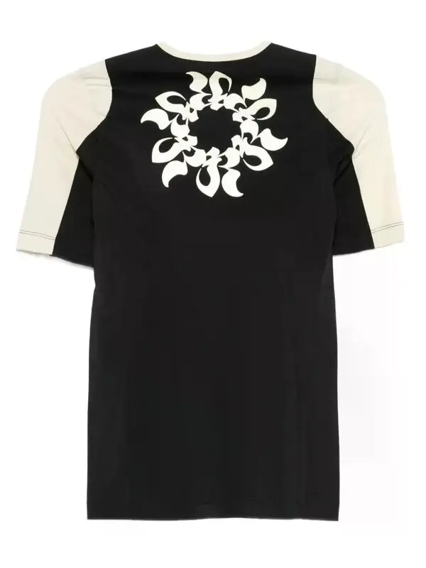 KUSIKOHC Star-print Panel T-shirt