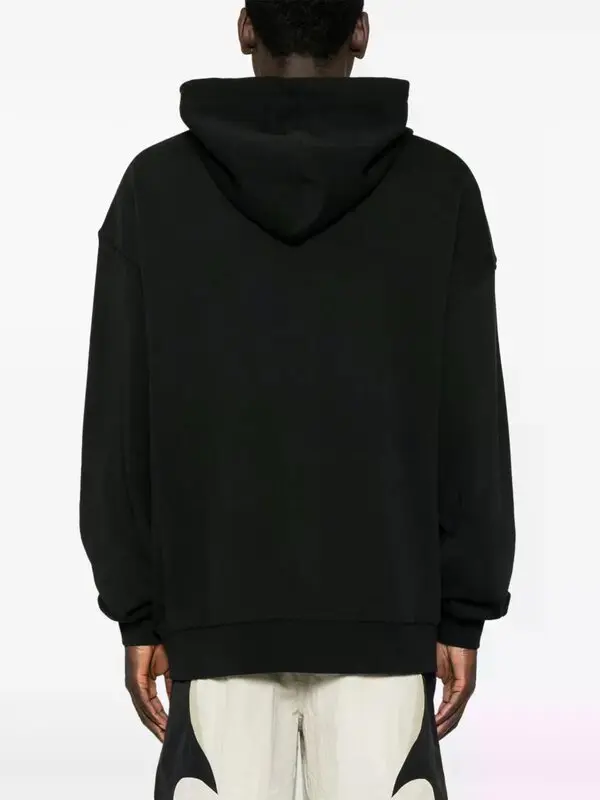 KUSIKOHC R-patch Hoodie - Black