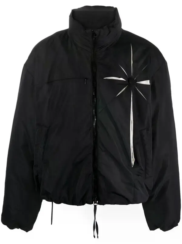 KUSIKOHC Origami Padded Bomber Jacket