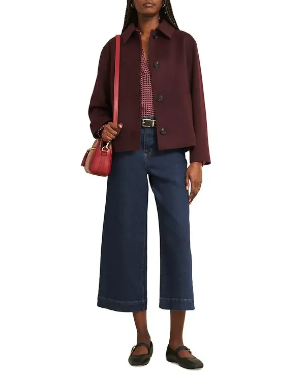 HOBBS LONDON Mila Blouse - Red Multi