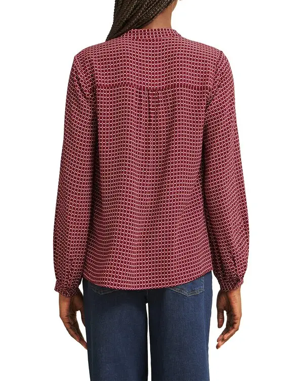 HOBBS LONDON Mila Blouse - Red Multi