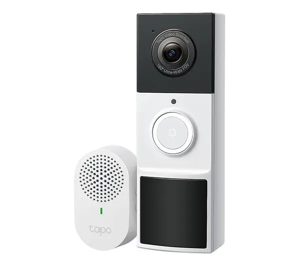TP-LINK Indoor & Outdoor Camera With Doorbell Bundle