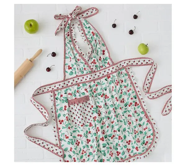 DESIGN IMPORTS Cheri Cherry Apron