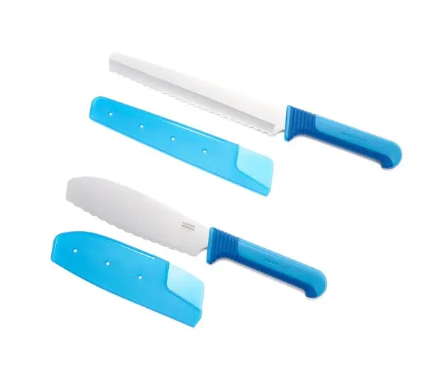KUHN RIKON Secure Grip Bread Knife And Spreader Set