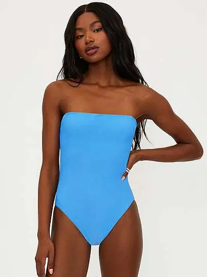 Victoria's Secret Beach Riot Stassia One-piece Swimsuit - Blue