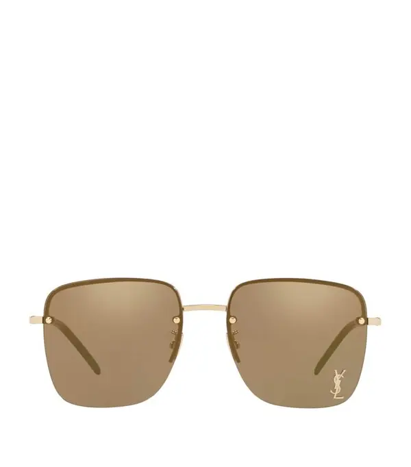 Saint Laurent Metal 0ys000297 Sunglasses - Gold