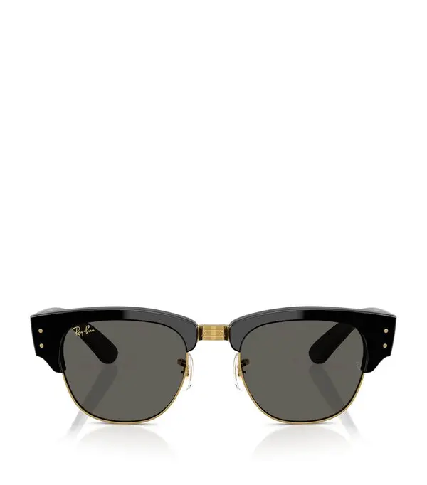 Ray-ban X A$ap Rocky Mega Clubmaster Sunglasses - Black