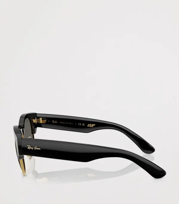 Ray-ban X A$ap Rocky Mega Clubmaster Sunglasses - Black