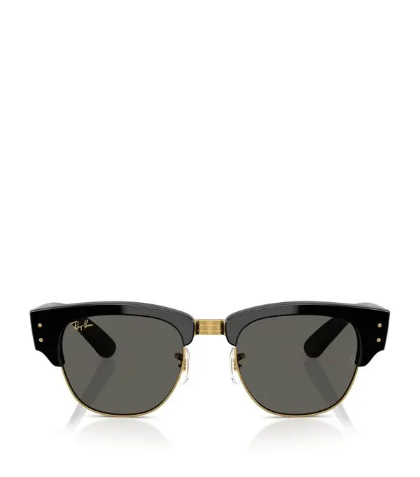 Ray-ban X A$ap Rocky Mega Clubmaster Sunglasses - Black