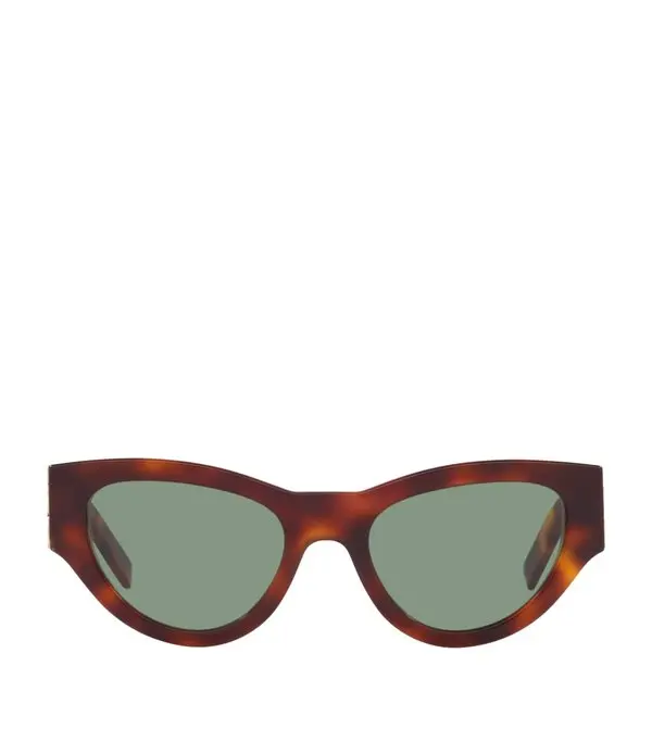 Saint Laurent Tortoiseshell Cat Eye Sunglasses - Brown
