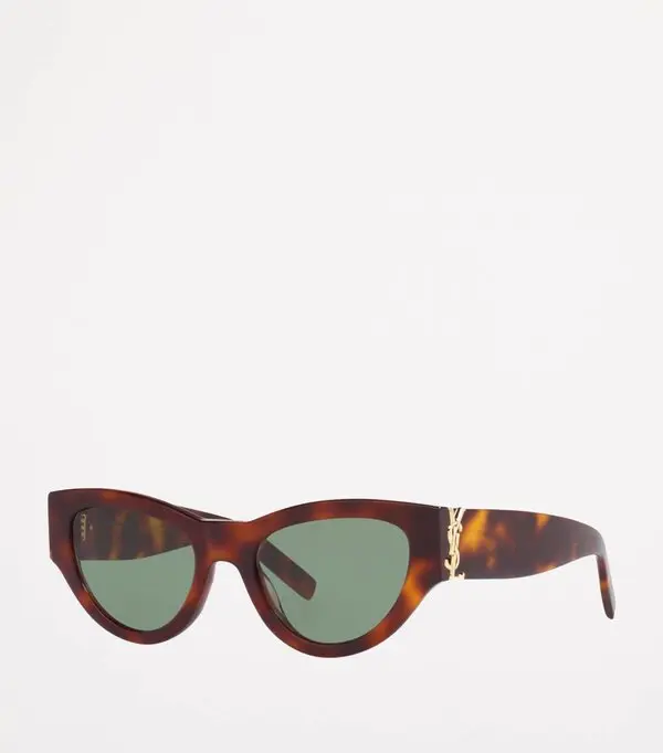 Saint Laurent Tortoiseshell Cat Eye Sunglasses
