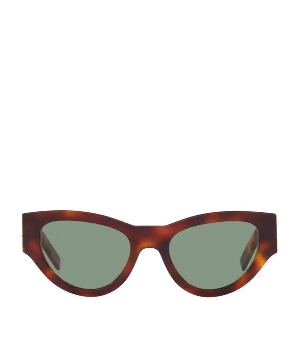 Saint Laurent Tortoiseshell Cat Eye Sunglasses - Brown
