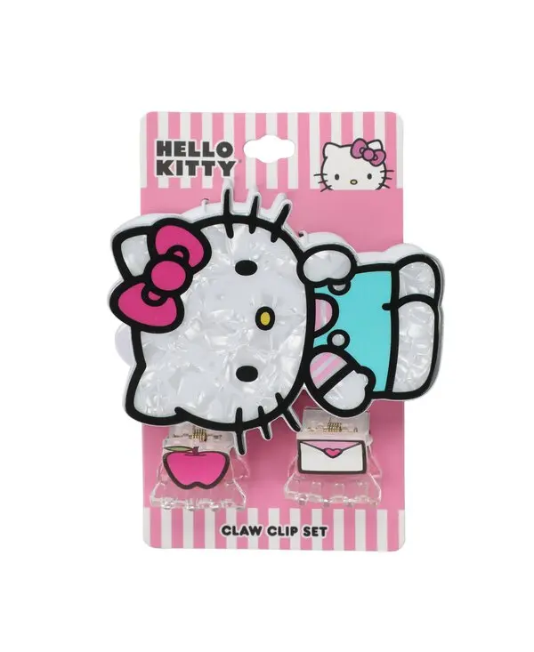 HELLO KITTY Hair Clip Set