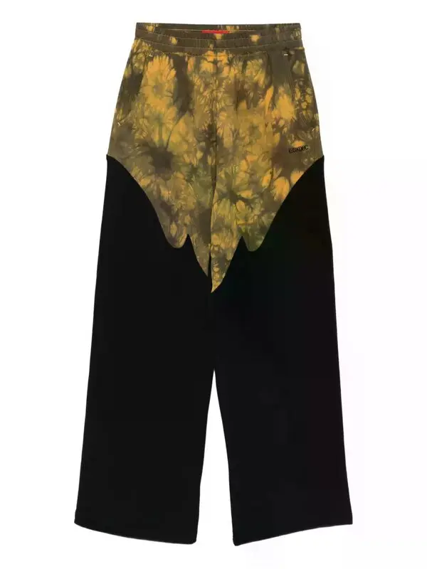 KUSIKOHC Rider Tie-dye Panel Sweatpants