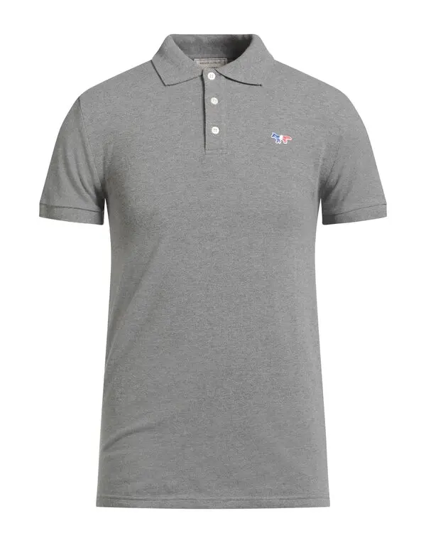Maison Kitsuné Polo Shirt Size Cotton - Grey