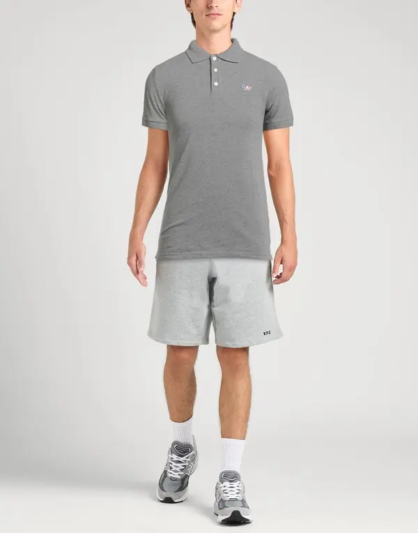 Maison Kitsuné Polo Shirt Size Cotton - Grey