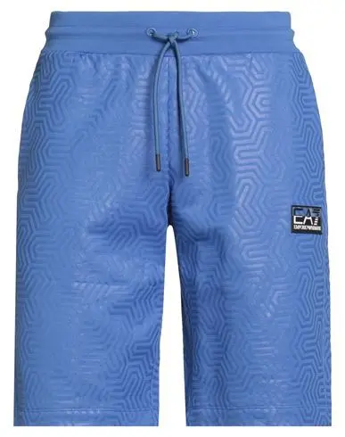 EA7 Athletic French Terry Shorts - Blue