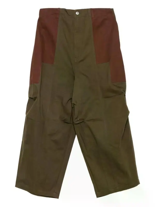 PERKS AND MINI Contrast-panel Trousers