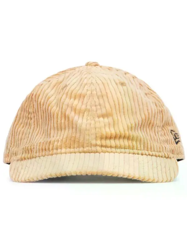 New Era Logo-embroidered Corduroy Cap - Neutrals