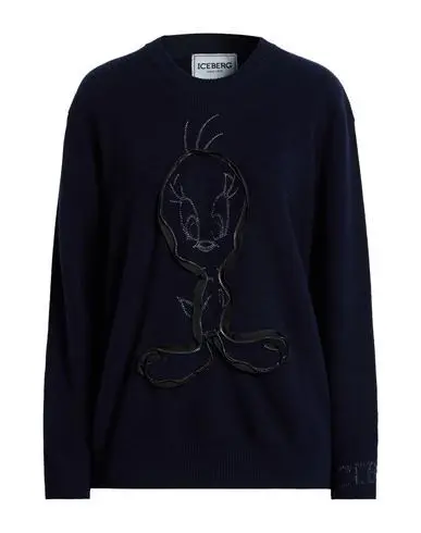 Iceberg Intarsia-knit Virgin Wool-viscose Sweater