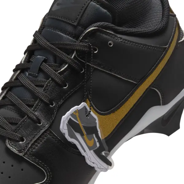 Nike Alpha Menace Dunk Football Cleats - Black