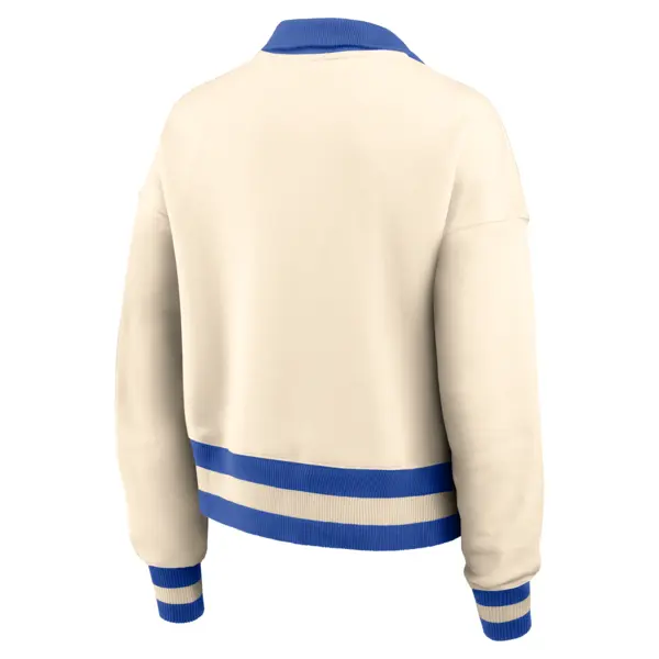 Nike Duke Legacy College Cropped Quarter-zip Crew - Brown