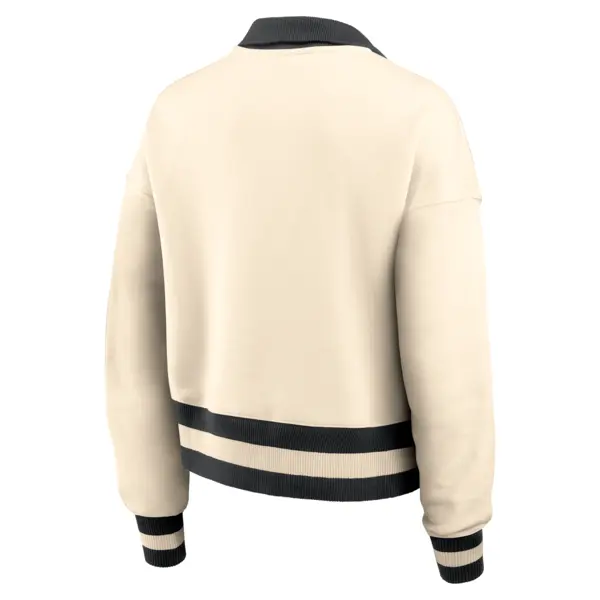 Nike West Virginia Legacy College Cropped Quarter-zip Crew