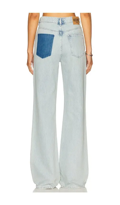 Moschino Low Rise Bootcut Jeans