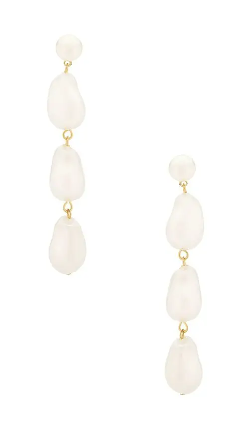 PETIT MOMENTS Lilly Earrings - Pearl