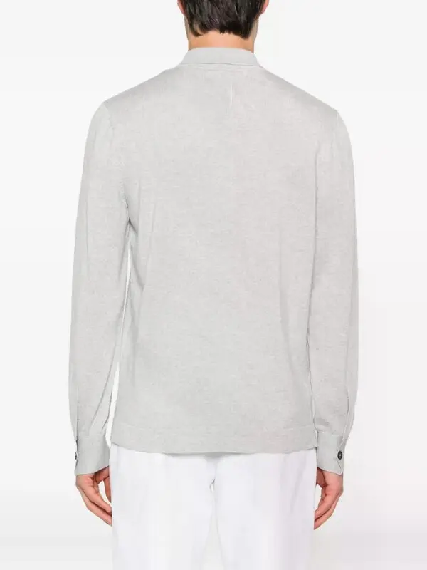 Eleventy Button-down Wool Shirt