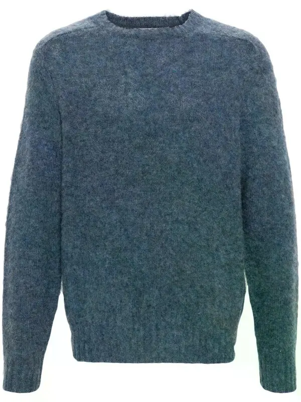 Harmony Shaggy Mélange Brushed Wool Jumper