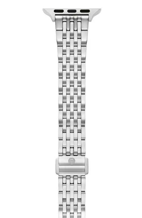 Michele Tapered Apple Watch® Bracelet Watchband - Silver
