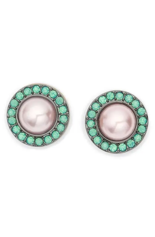 Kurt Geiger Octavia Faux Pearl Stud Earrings - Multi