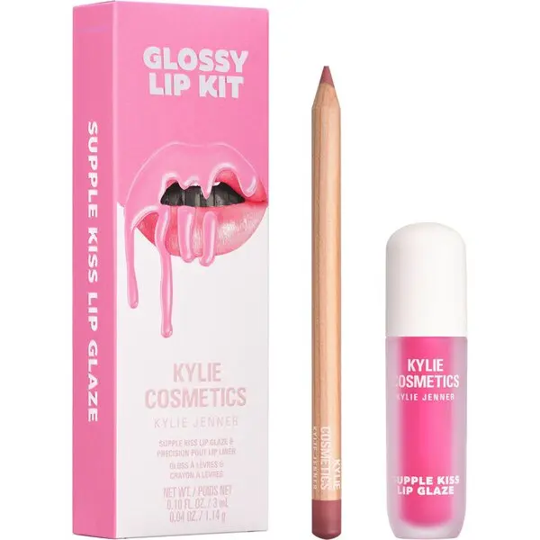 KYLIE COSMETICS Glossy Lip Kit $35 Value - Candy K 2.0