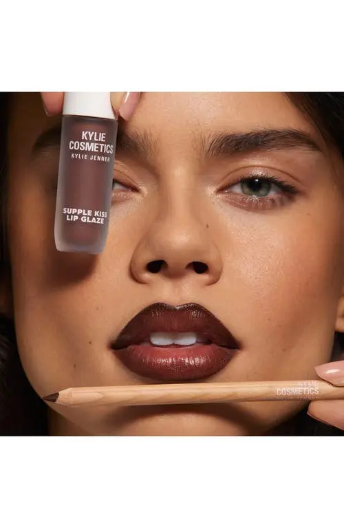 KYLIE COSMETICS Glossy Lip Kit $35 Value - Espresso