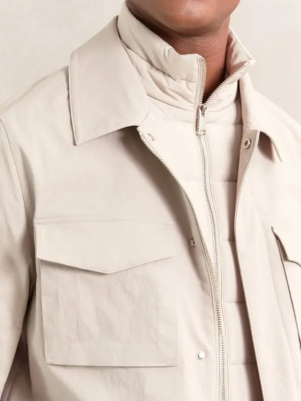 REISS Bryson Removable-gilet Safari Jacket
