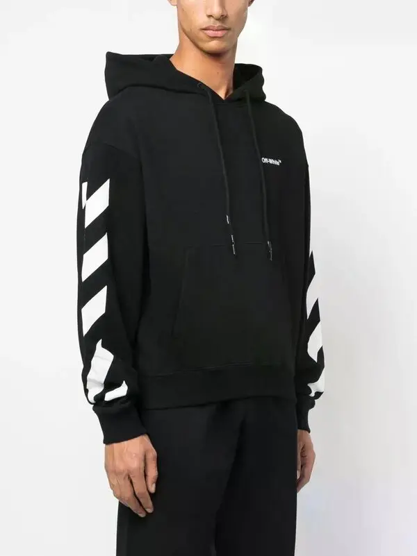 Off-White Logo-print Drawstring Hoodie