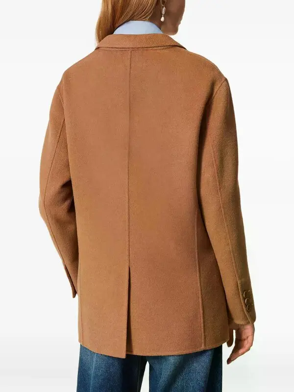 TWINSET Single-breasted Wool Coat