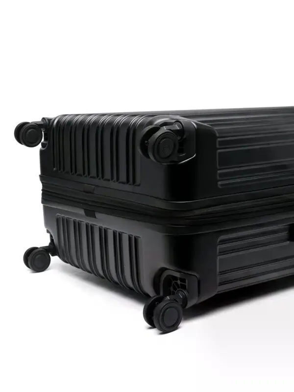 PIQUADRO Logo-lettering Embossed Suitcase