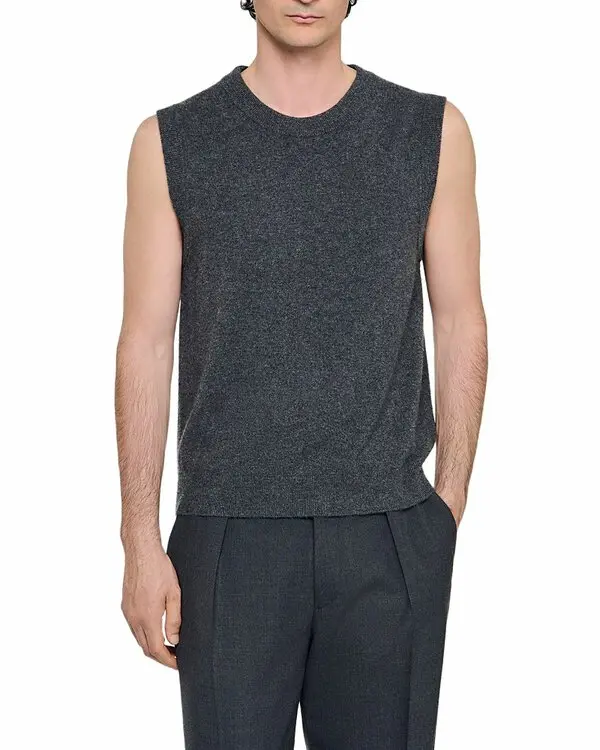 Sandro Cashmere Sweater Vest