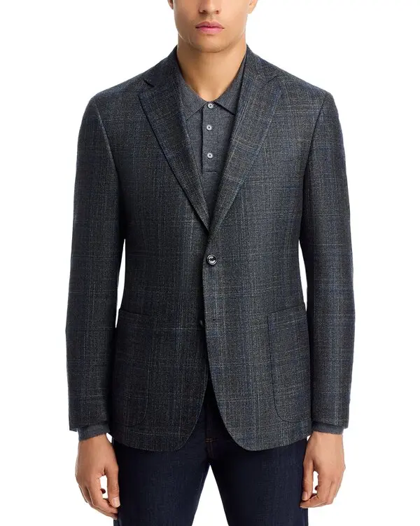Buy Bloomingdale'S Loro Piana Wool, Silk & Cashmere Plaid Sport