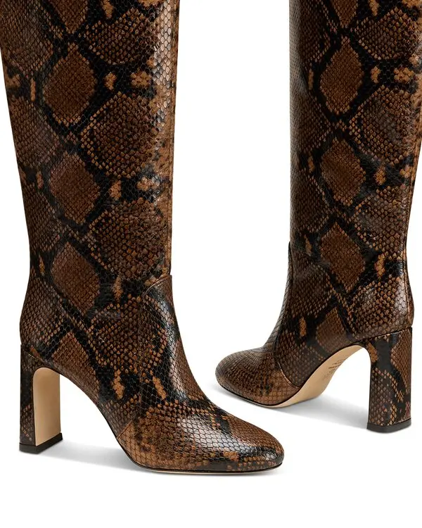 STUART WEITZMAN Babette Tubo 85 Boots - Espresso