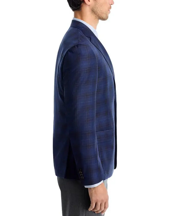 Bloomingdale'S Plaid Regular Fit Sport Coat Exclusive