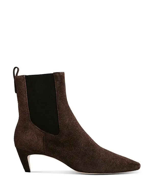 REFORMATION Roberta Ankle Boots - Boss Suede