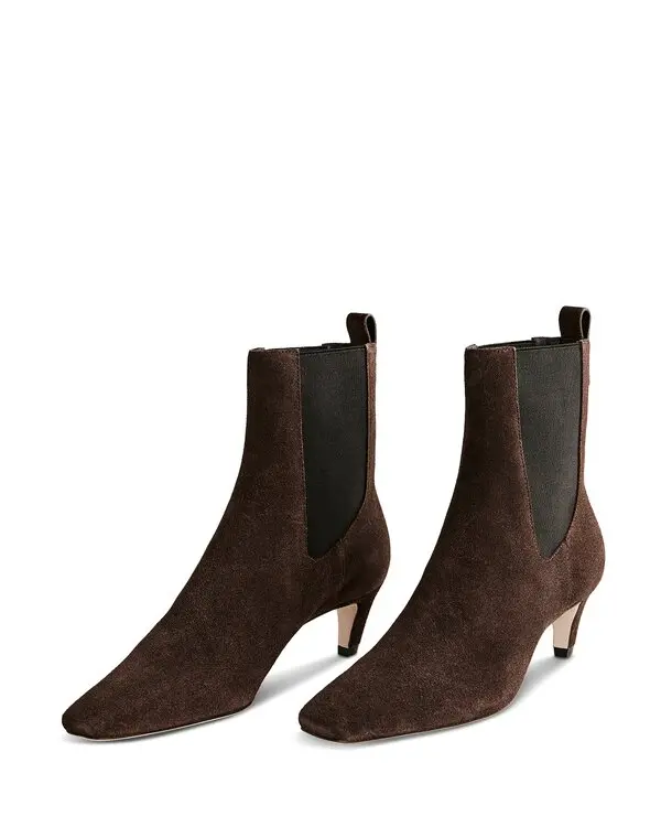 REFORMATION Roberta Ankle Boots - Boss Suede