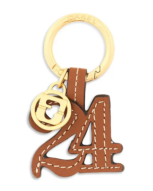 Gerard Darel 24 Bag Charm - Cognac