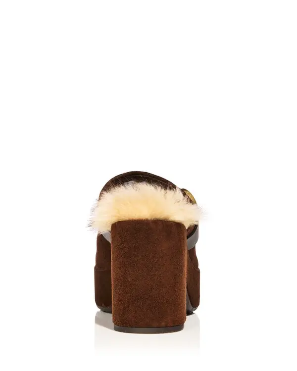 Moncler Amalia Platform Clogs