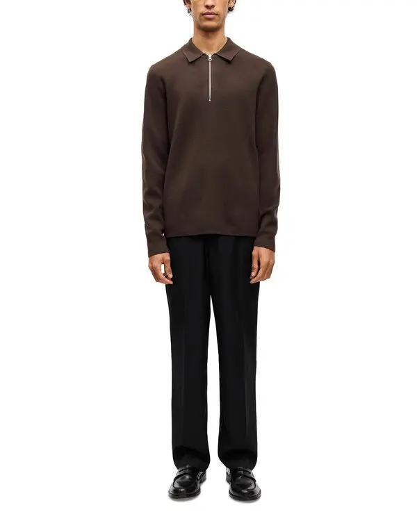 SAMSØE SAMSØE Guna Half Zip Sweater - Coffee